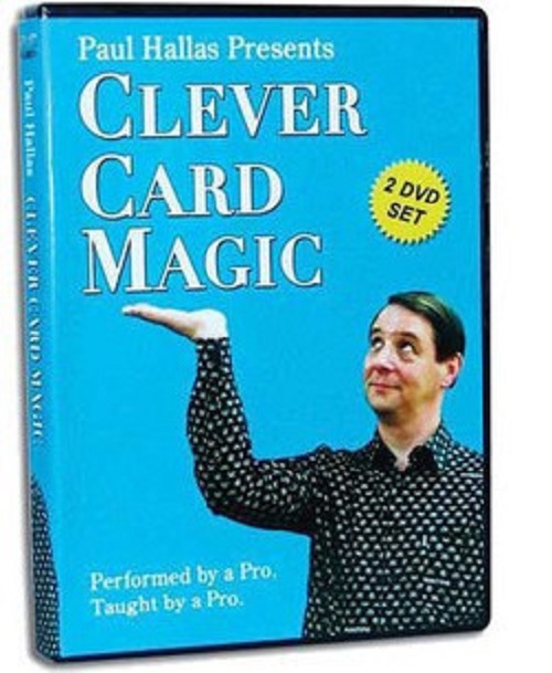 Clever Card Magic 2-DVD set by Paul Hallas – 50% OFF – b33 – Hocus Pocus