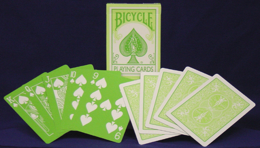 Bicycle Green Reverse Rider Deck – Hocus Pocus