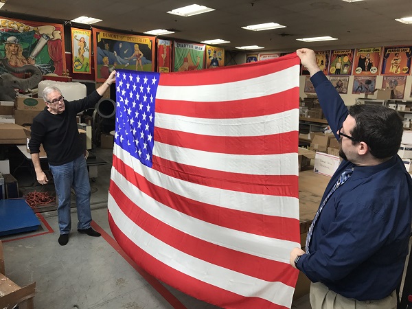 Rice Mammoth American Flag Silk 6 x 12 Feet – Private Estate PH – PEA2 ...